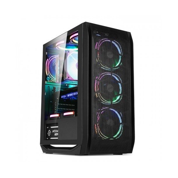 라이즈 강화 유리 Square RGB Spectrum | ABKO