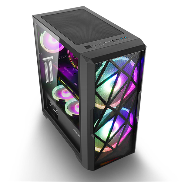 760S 어트랙션 강화유리 Spectrum Duplex 200F (블랙) | ABKO