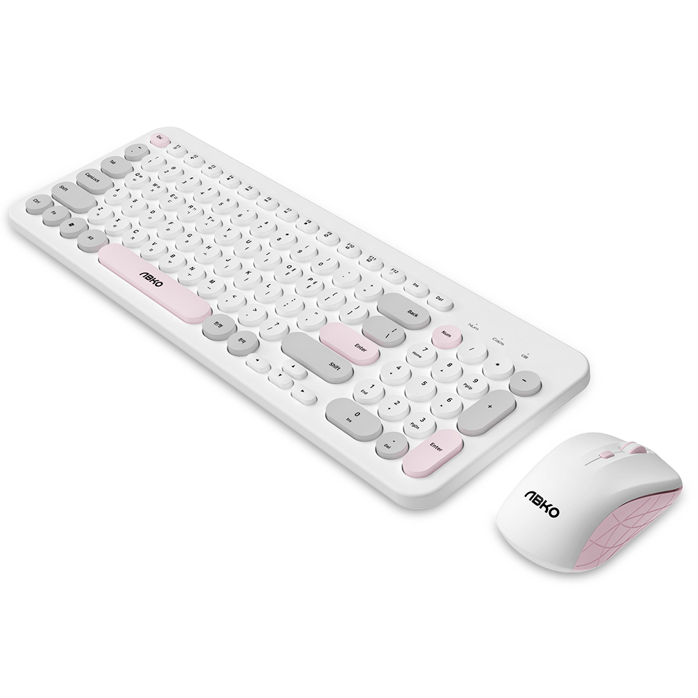 WKM02 무선 키보드 마우스 세트 | ABKO