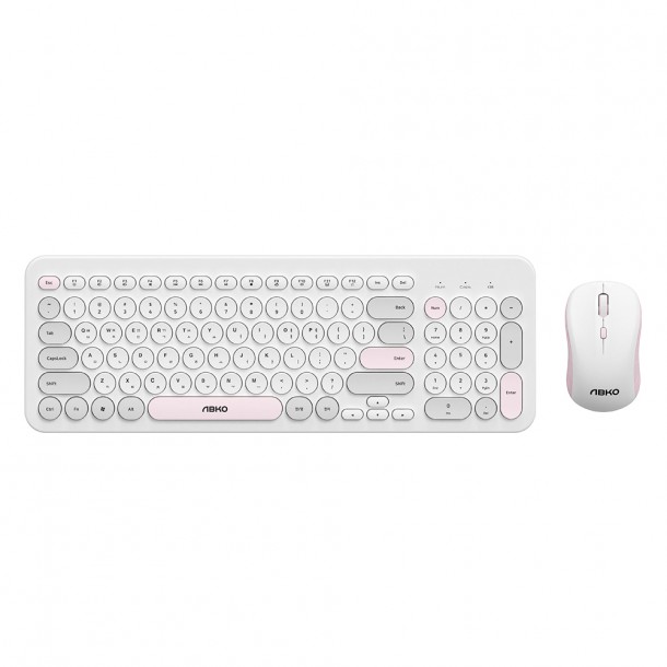 WKM02 무선 키보드 마우스 세트 | ABKO