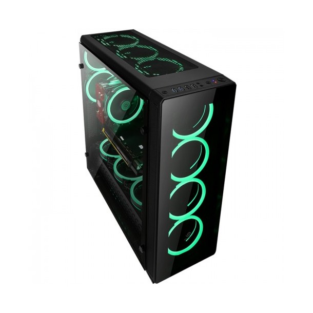 603G 아우라 RGB 컨트롤 2면 강화유리 듀얼백 with HALO DOUBLING | ABKO