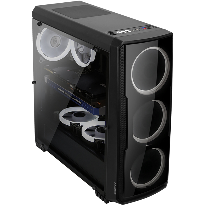 A3 노빌레 풀 아크릴 HALO (블랙) | ABKO