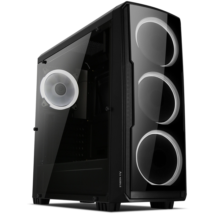 A3 노빌레 풀 아크릴 HALO (블랙) | ABKO