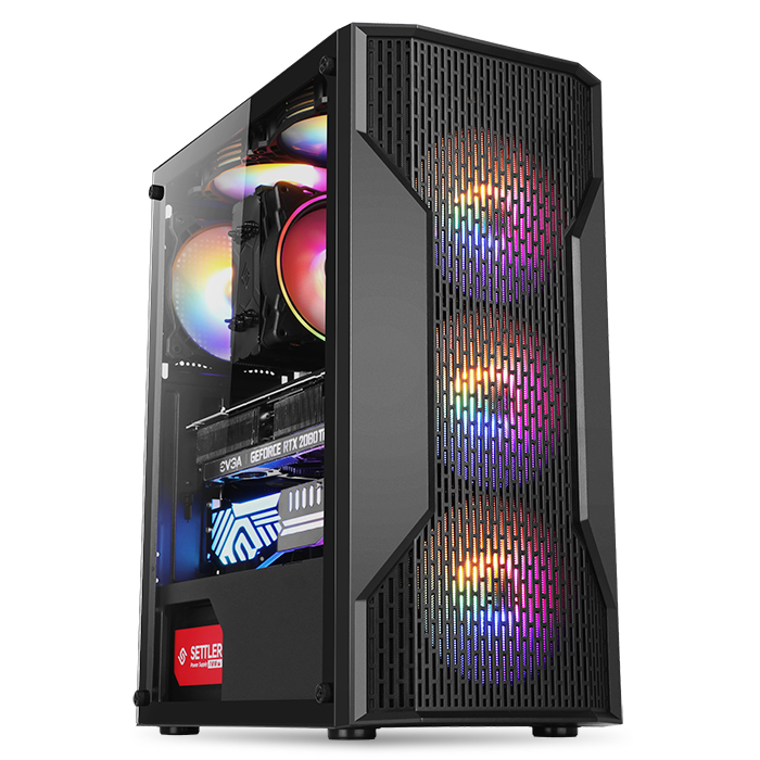 베놈 Six LED 강화유리 | ABKO