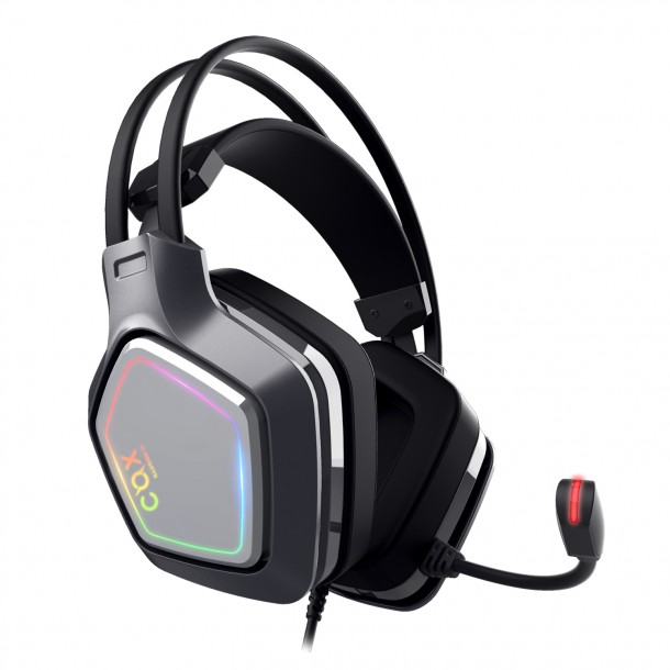 SCARLET 가상 7.1 RGB 노이즈 캔슬링 마이크 진동 초경량 헤드셋 | ABKO