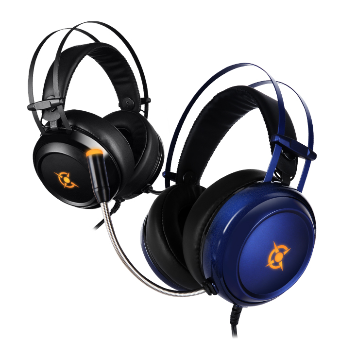 CH42 초경량 7.1 LED 노이즈 캔슬링 마이크 3D 헤드셋 | ABKO