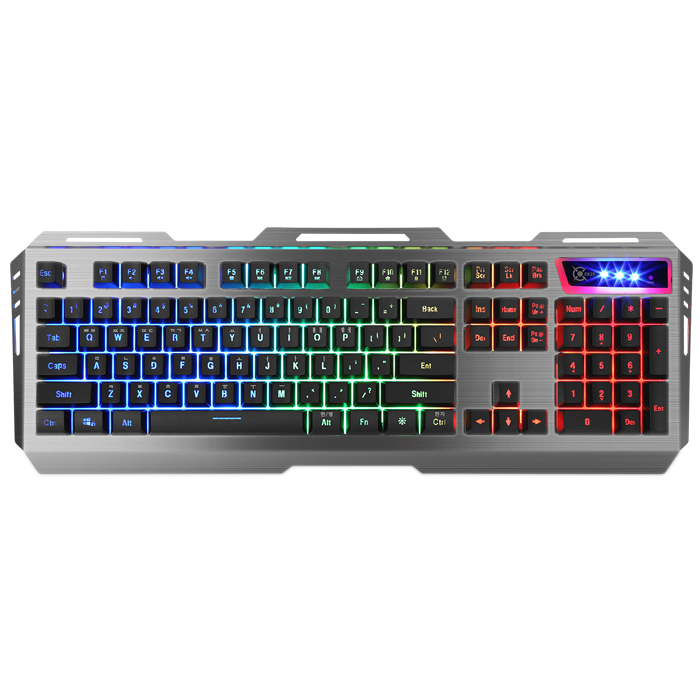 CK25 레인보우 LED 게이밍 키보드 | ABKO