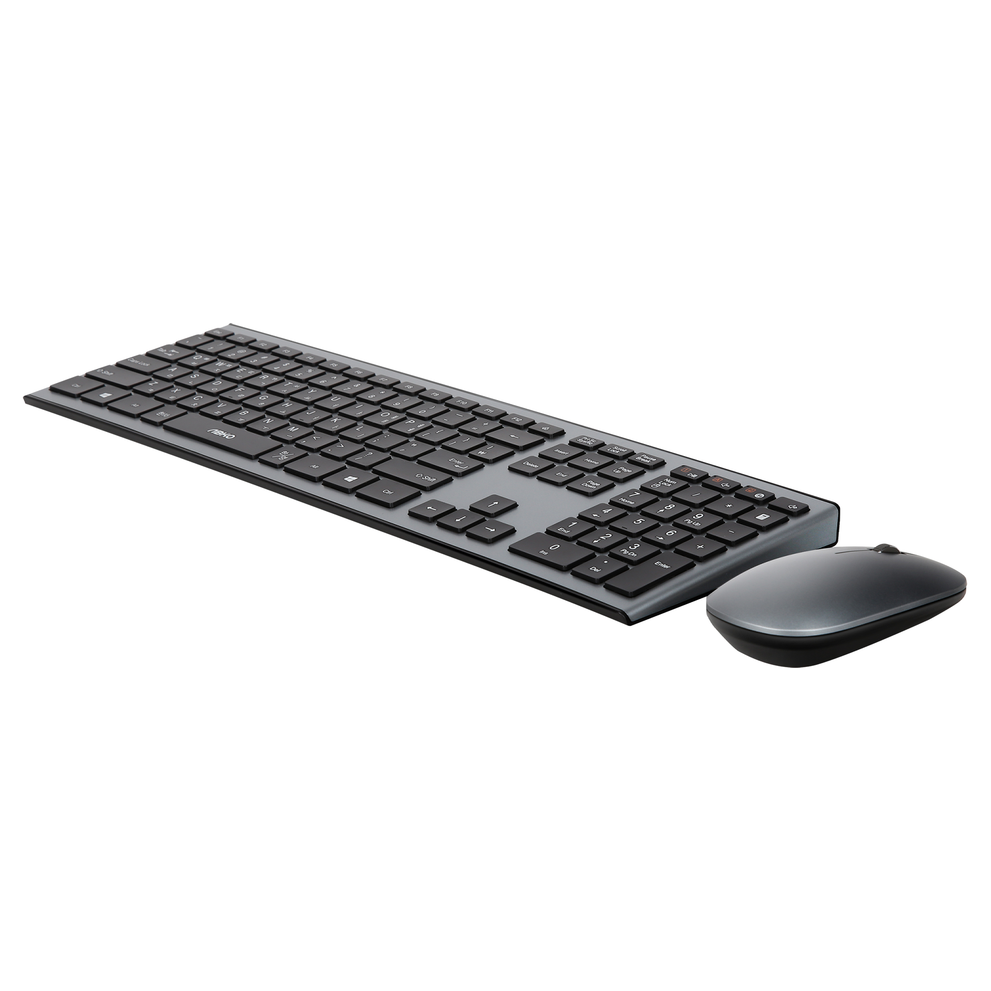 WKM160 펜타그래프 무선 키보드 마우스 오피스 세트 | ABKO