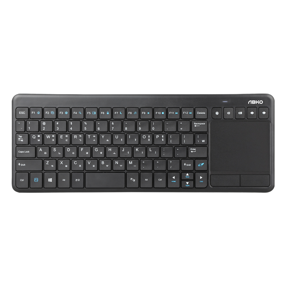 WKM360 무선 터치패드 키보드 | ABKO