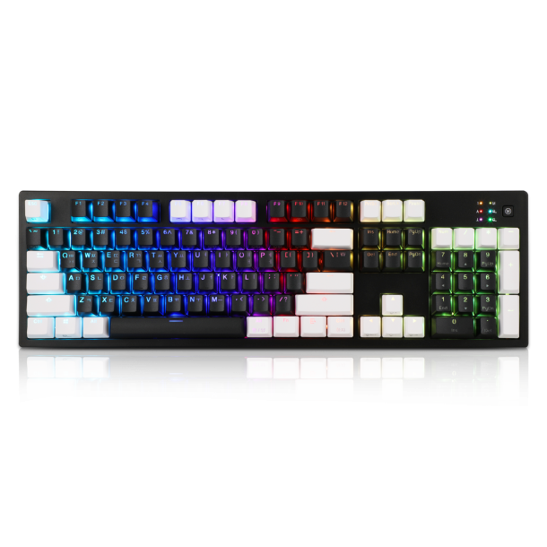 K997P PBT 투톤 RGB 완전방수 무접점 키보드 | ABKO