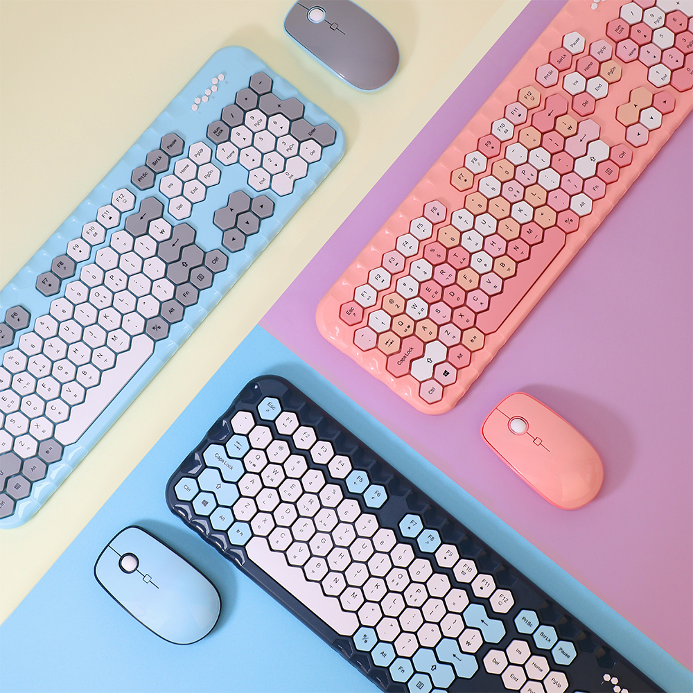 WKM650 무선 키보드 마우스 세트 | ABKO