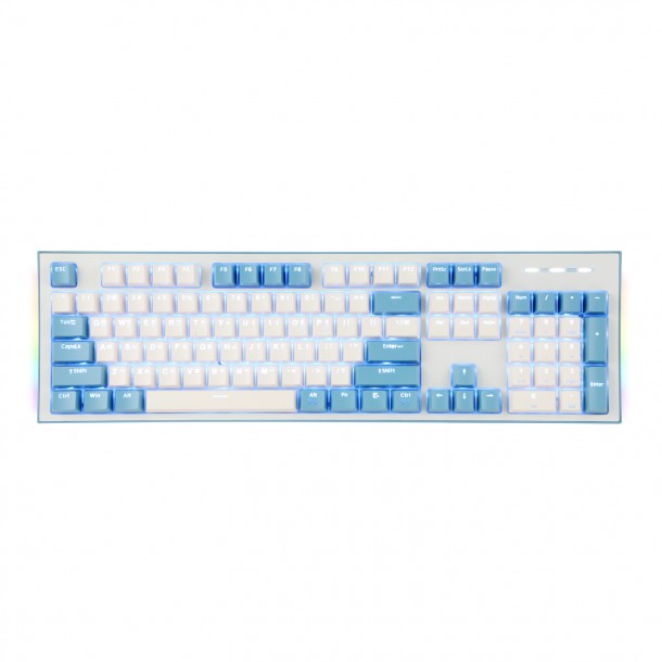 CK01V 투톤 완전방수 사이드 RGB V광축 게이밍 | ABKO