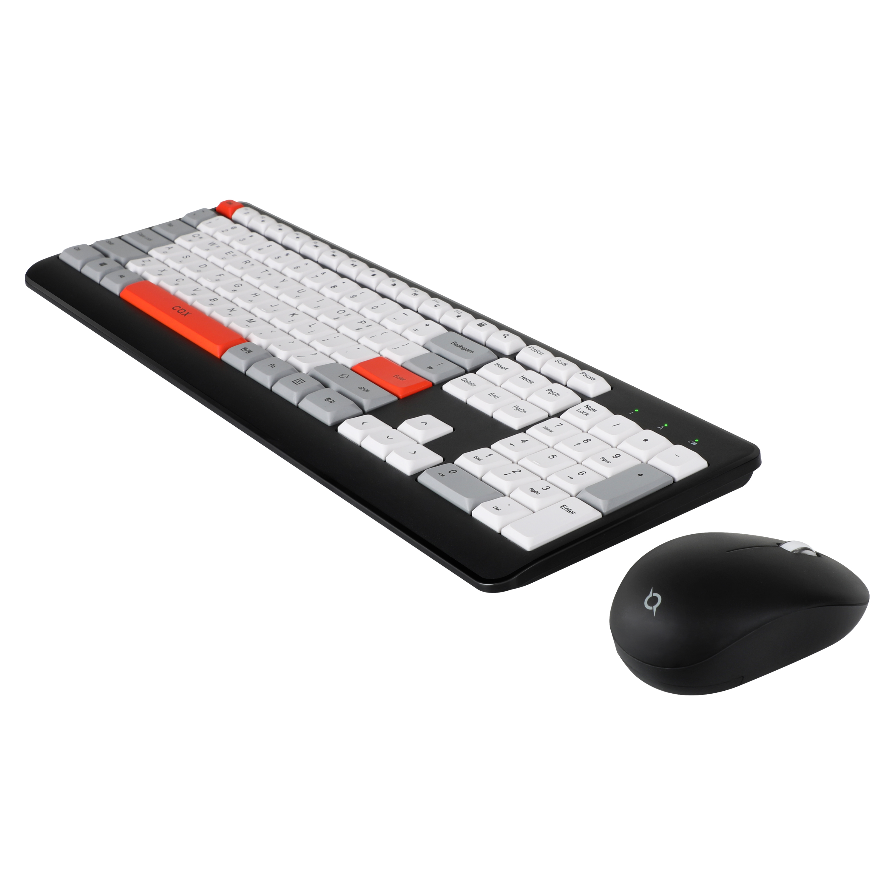 COS200 저소음 무선 키보드 마우스 세트 | ABKO