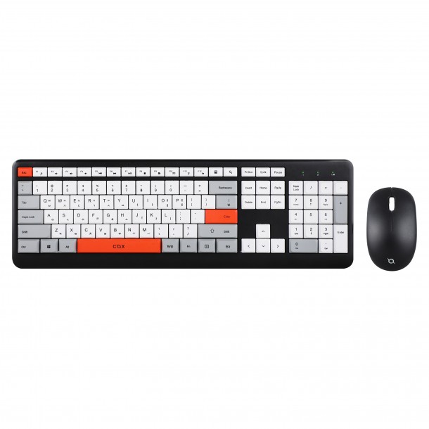 COS200 저소음 무선 키보드 마우스 세트 | ABKO