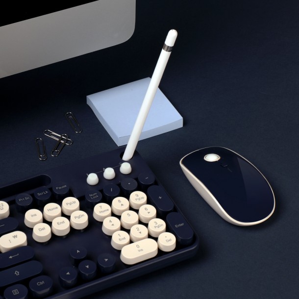 WKM50 펜홀더형 무선 키보드 마우스 세트 | ABKO