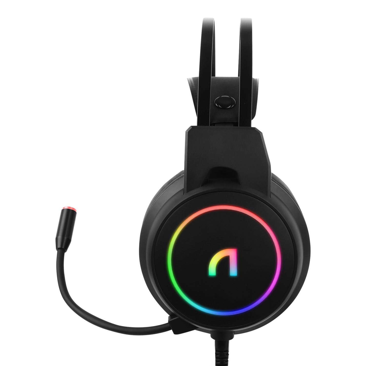 N500 가상 7.1 ENC 초경량 RGB 게이밍 헤드셋 | ABKO