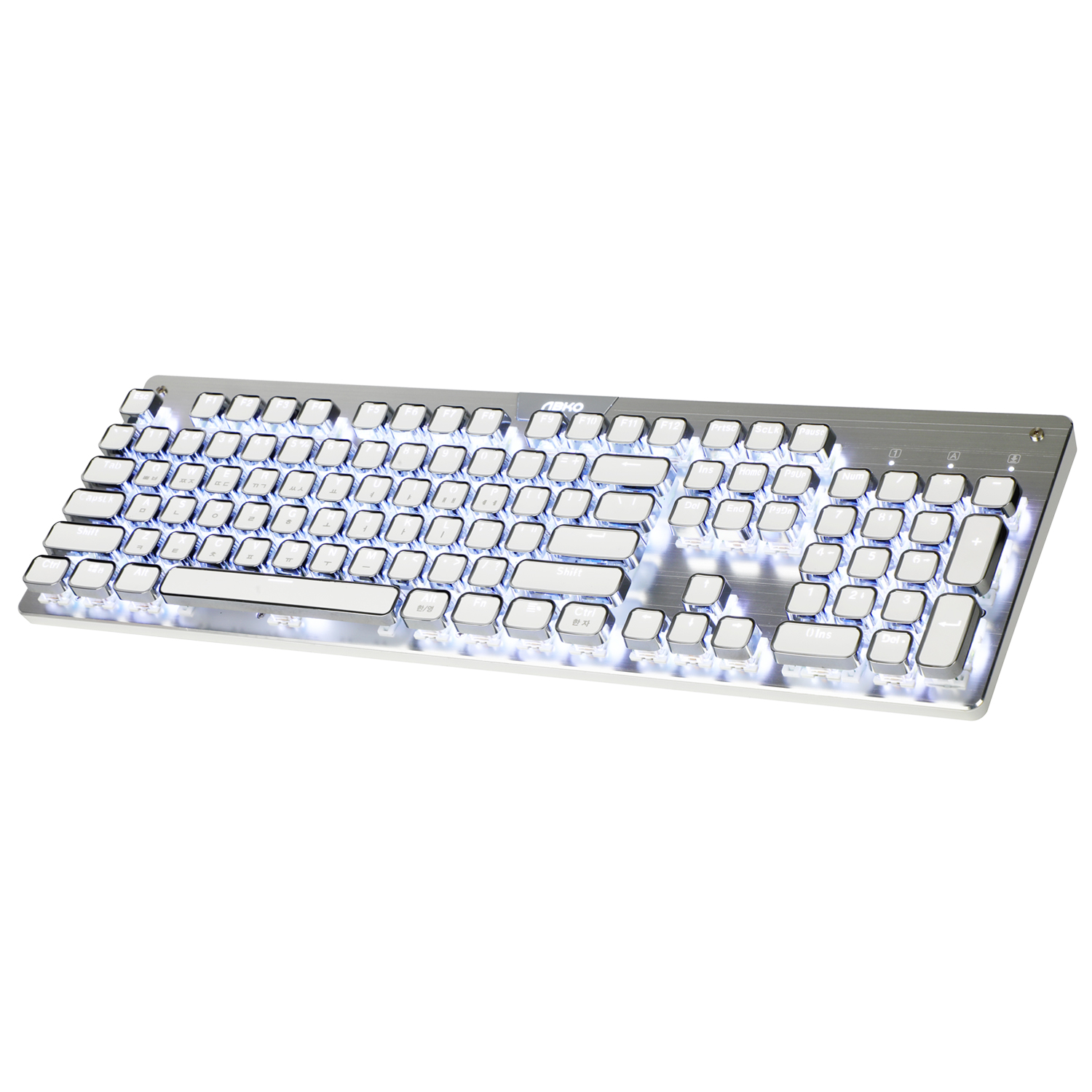 K840 사각 레트로 축교환 기계식 키보드 | ABKO