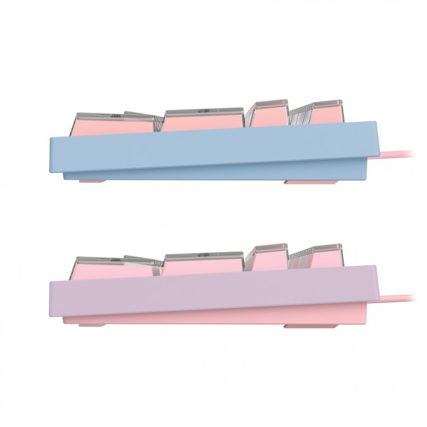 AN08 가스켓 아이스큐브 광축 LED 게이밍 키보드 | ABKO