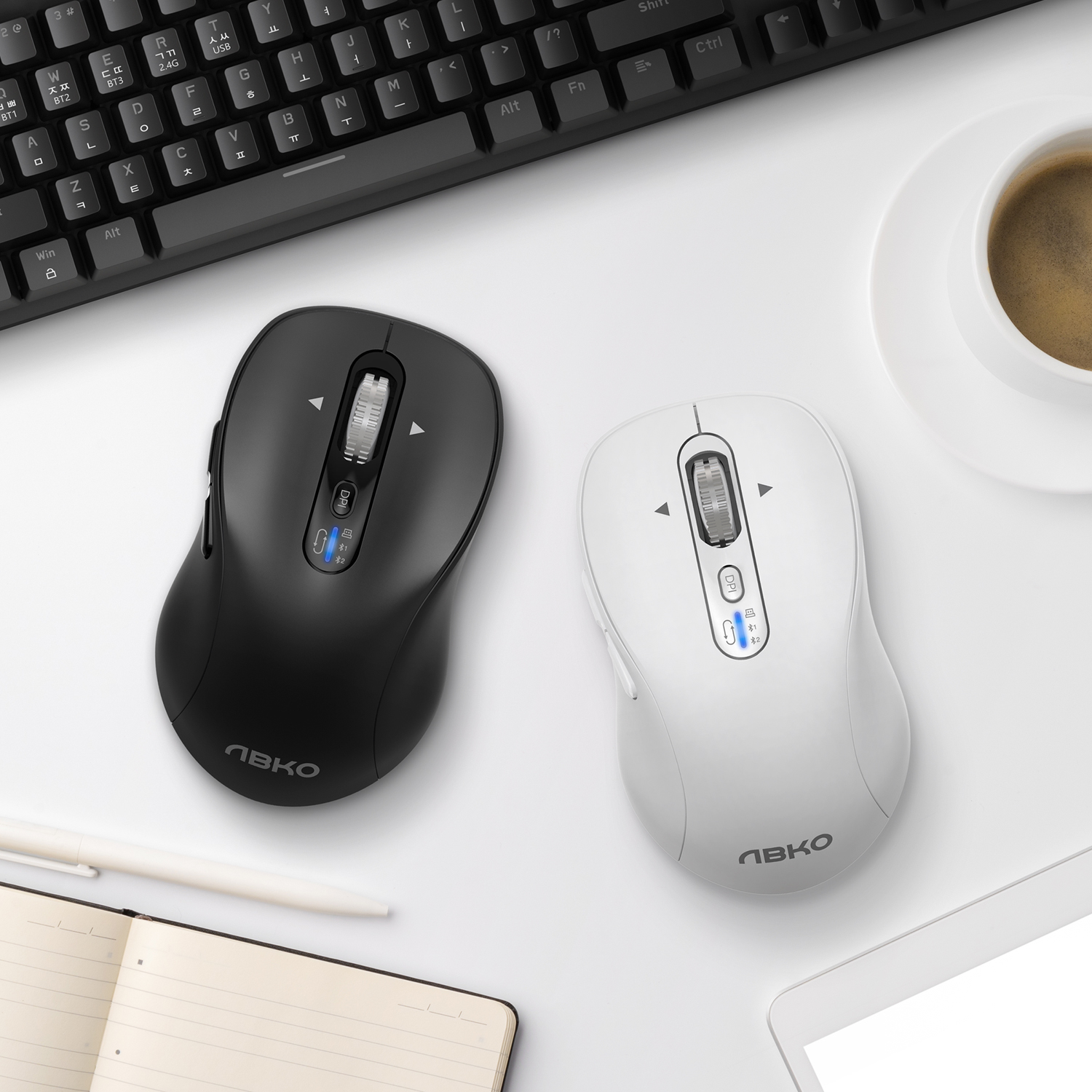 WM600 저소음 인피니트 휠 무선 | ABKO