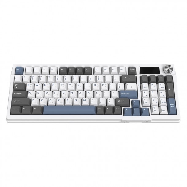 AK100 3모드 유무선 기계식 LCD 디스플레이 | ABKO