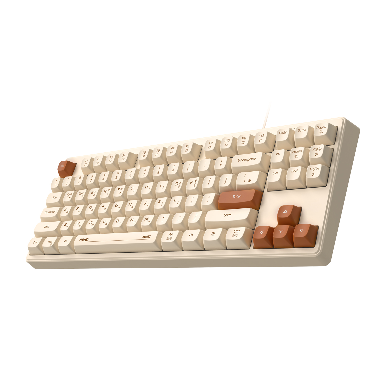 MK87 저소음 텐키리스 멤브레인 | ABKO